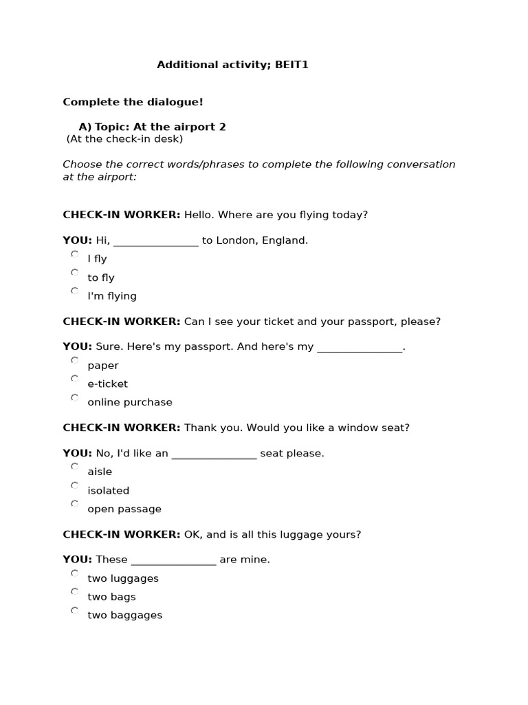 Additional Activit | PDF