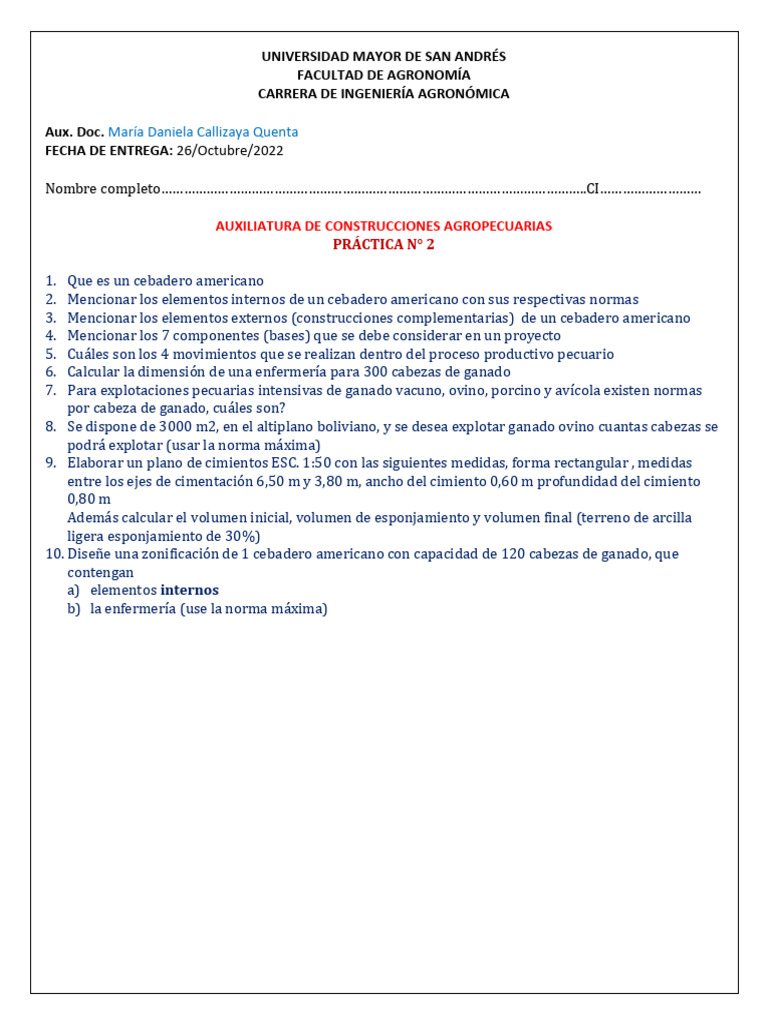 Construcciones Agro | PDF