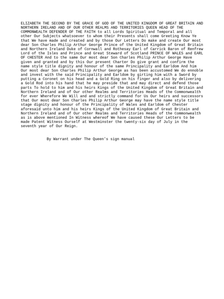 Letters Patten | PDF