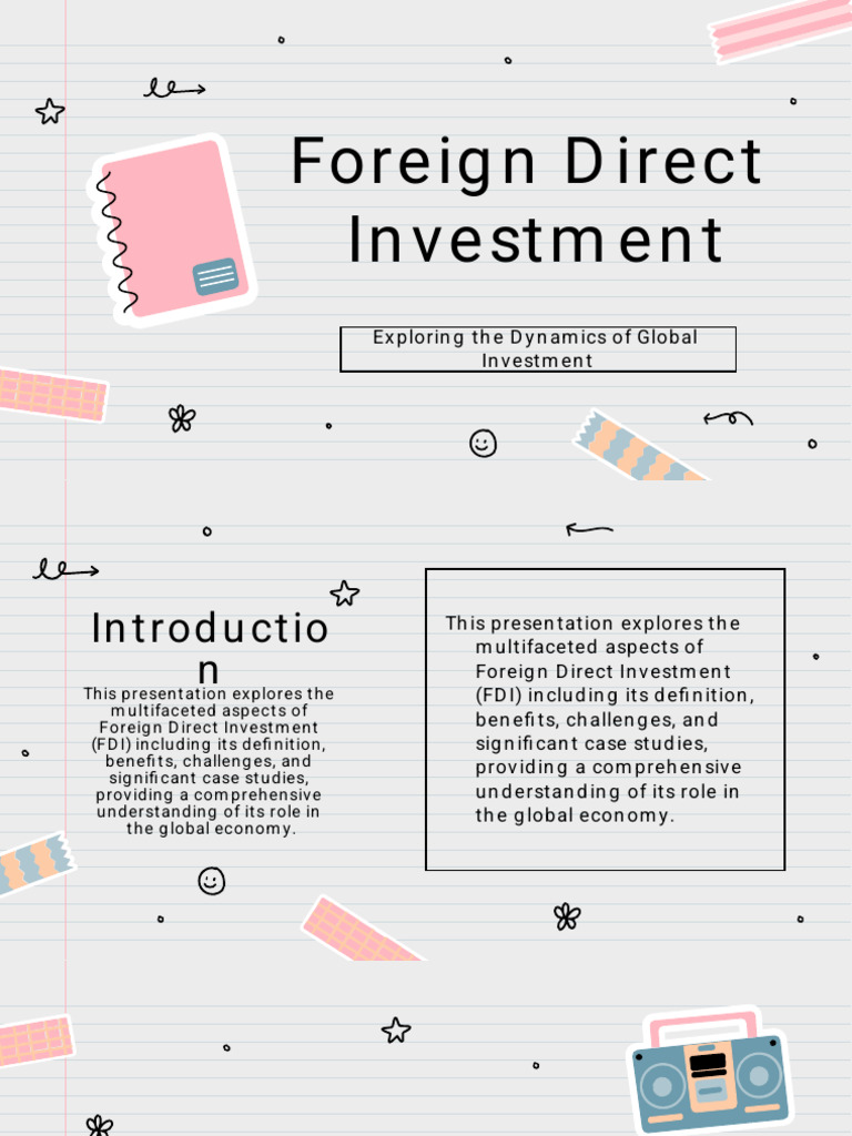 Foreign Direct Investment | PDF