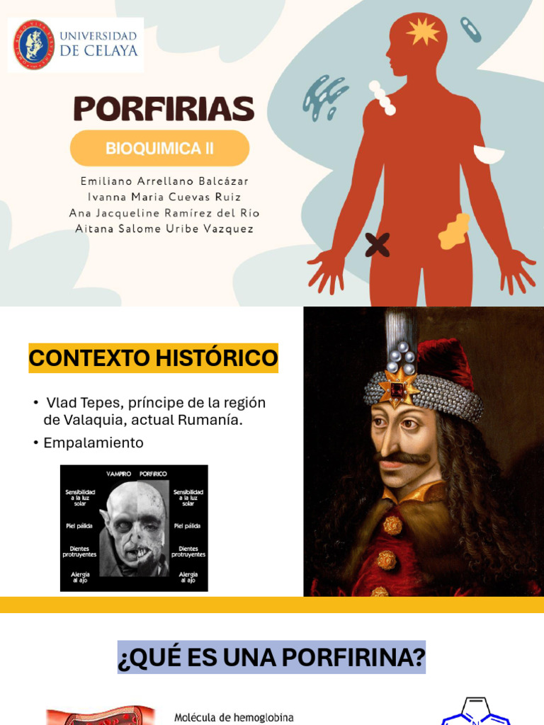 Porfirias | PDF | Especialidades Medicas | Enfermedades y trastornos