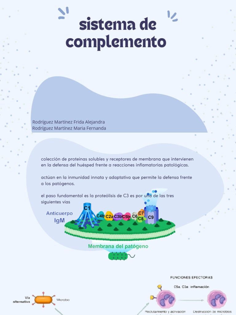 Cascada de Complemento | PDF | Coagulación | Sistema complementario