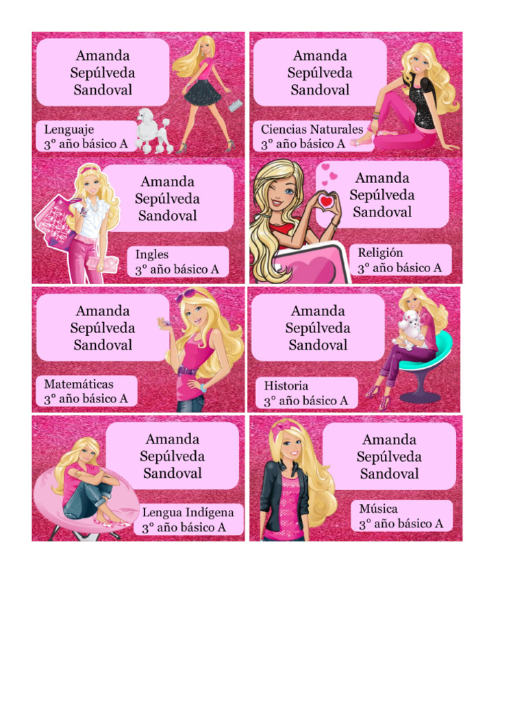 stikers sofía 1°básico | PDF