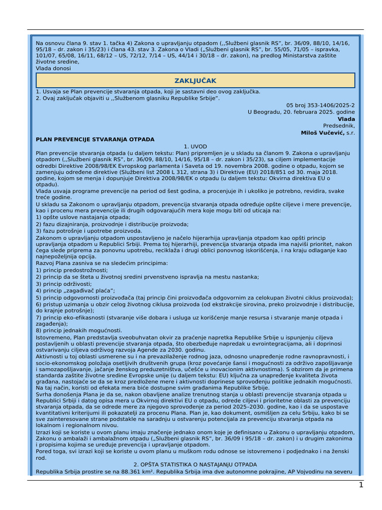 Pravilnik o Bezbednosti I Zdravlju Na Radu | PDF