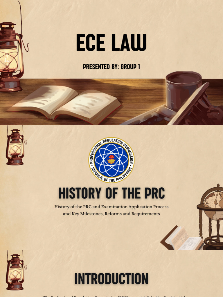 Ece Law: Presented By: Group 1 | PDF