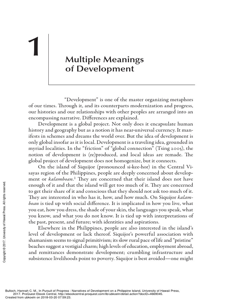 Bulloch - in Pursuit of Progress - AOD - Class | PDF | Neoliberalism | Modernization Theory