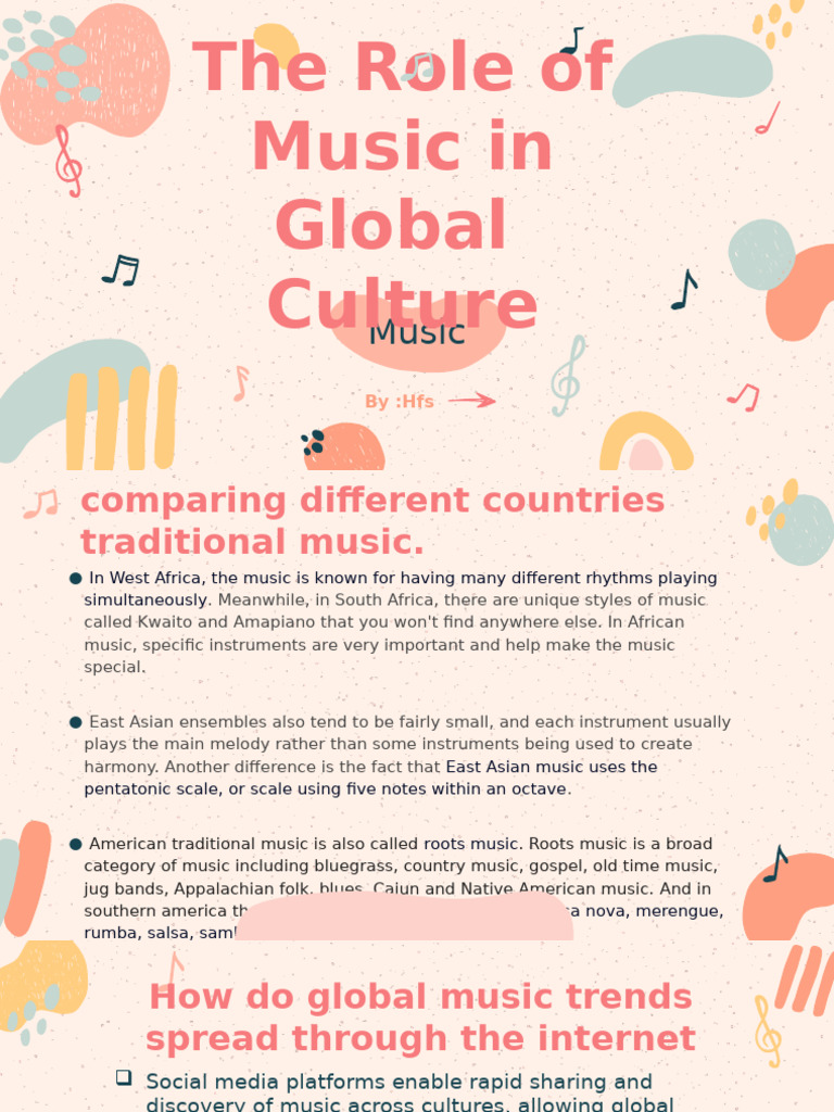 The Impact of Music on Global Culture | PDF