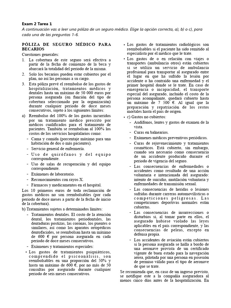 Exam Practice 2 | PDF | Dieta mediterránea | Dieta