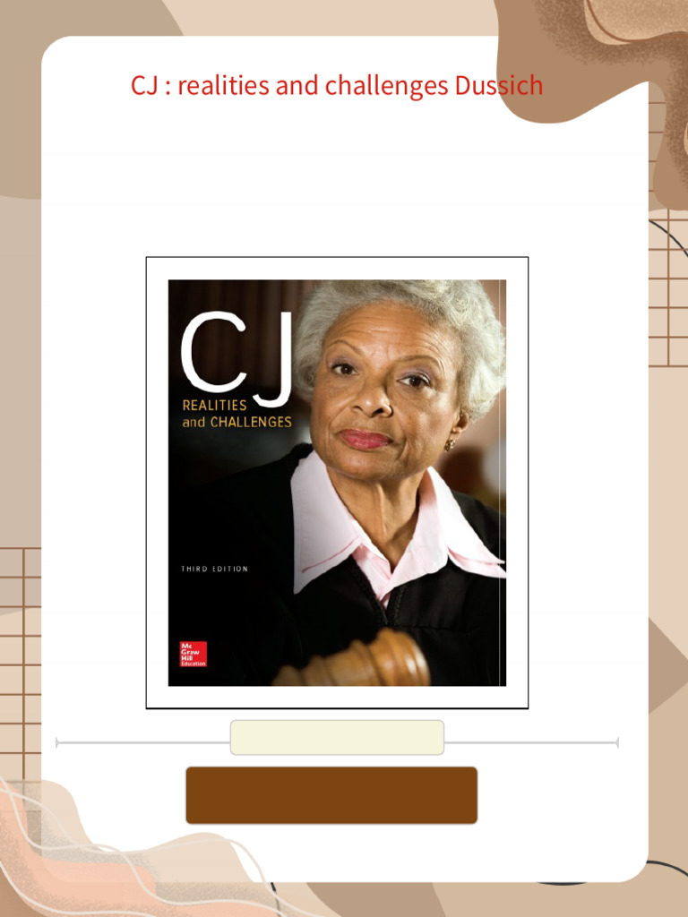 CJ : realities and challenges Dussich - Download the full ebook now for ...