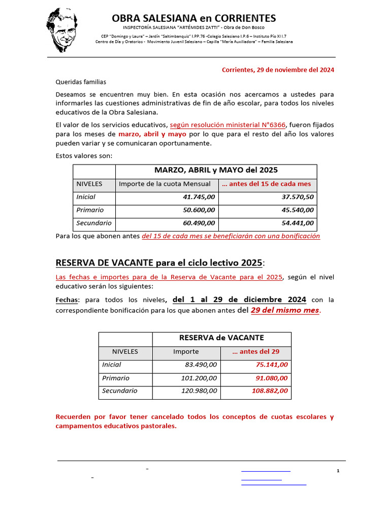 Cuotas 2025 | PDF | Tecnología bancaria | Pagos