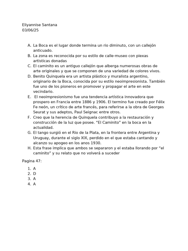 Spanish Assignment | PDF