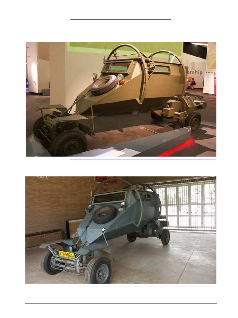 Surviving Rhodesian Armoured Vehicles-1 | PDF | Combat | Armoured Warfare