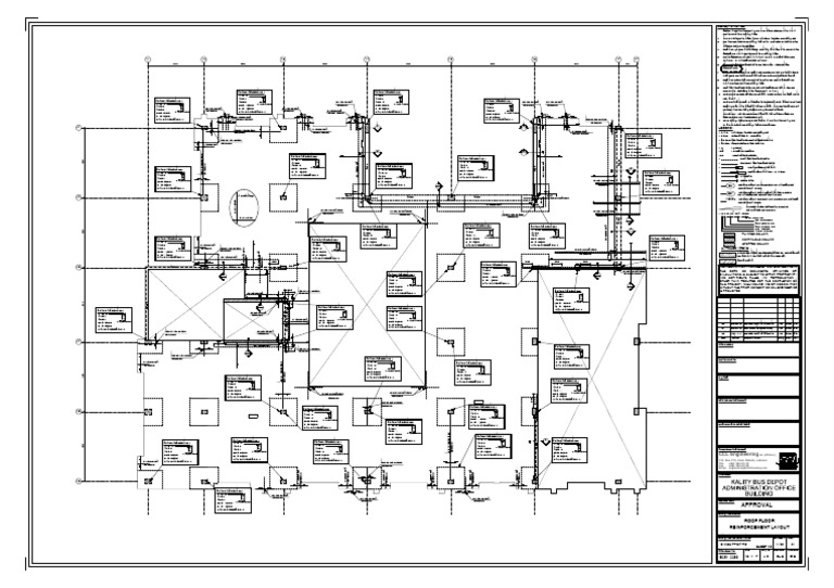 B-2283-PT 204-RF-02-Layout1-2 of 3-Print in A1 | PDF | Civil Engineering | Masonry