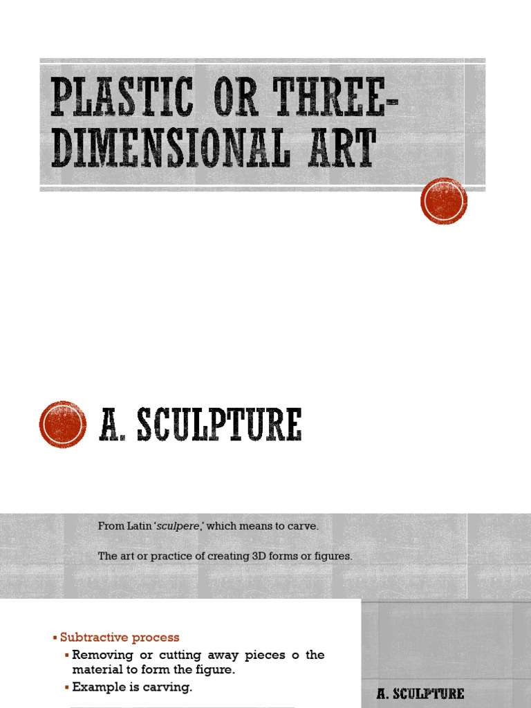 6.2 Plastic or Three-Dimensional Arts | PDF | Vault (Architecture ...