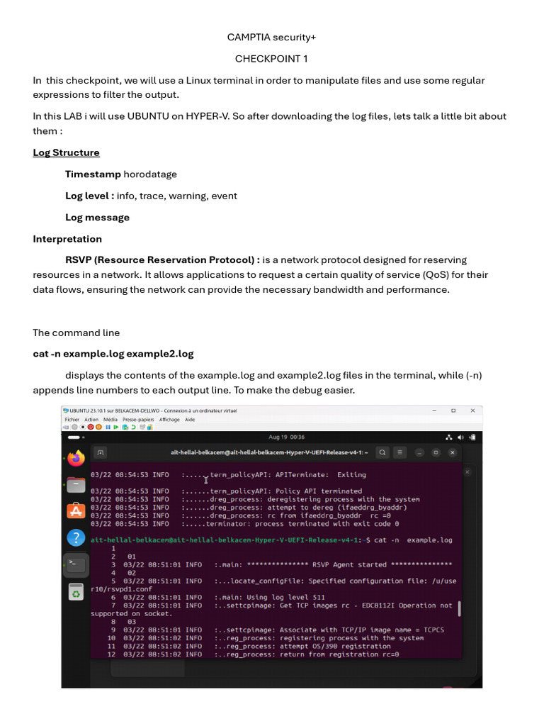 CAMPTIA Security Checkpoint 1 | PDF | Regular Expression | Information ...