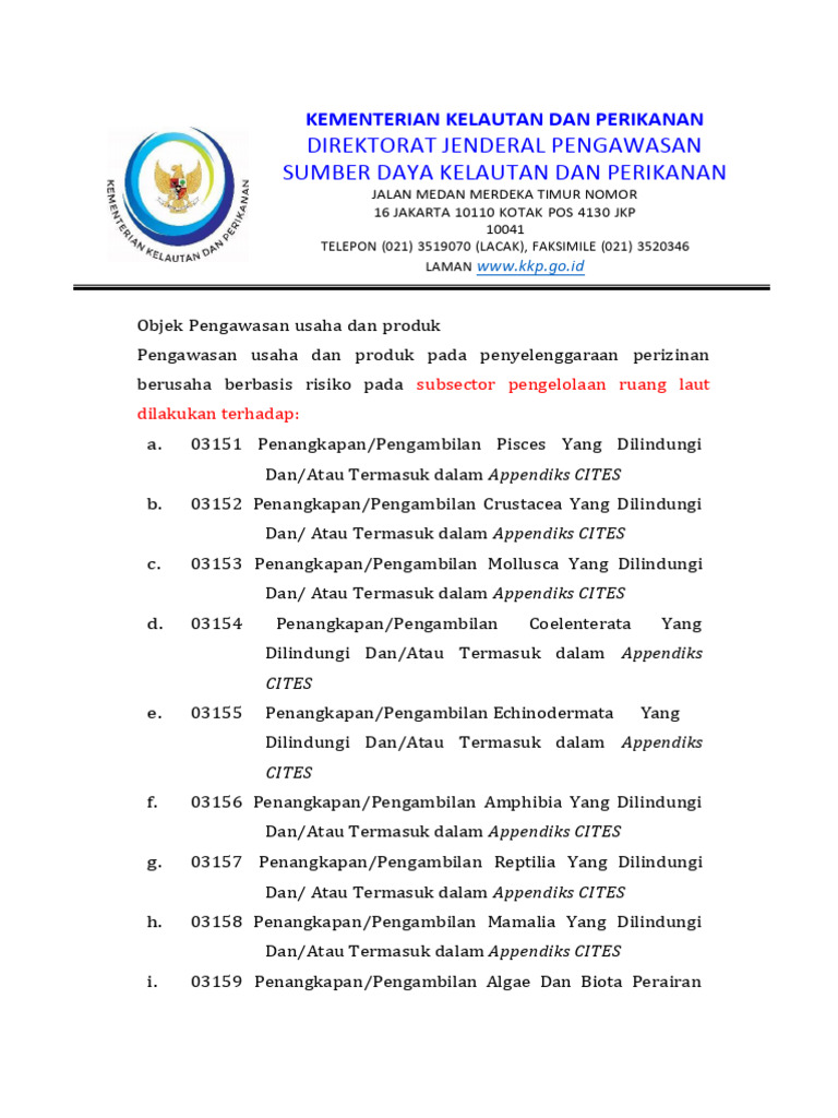 Kbli Sektor KP 2024 | PDF