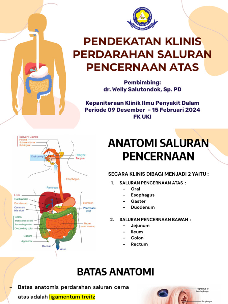 Perdarahan Saluran Cerna Atas: Diagnosis dan Tatalaksana | PDF