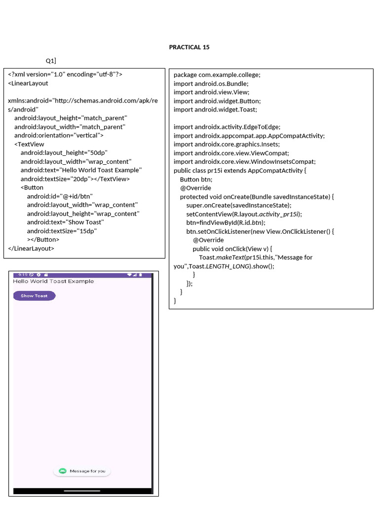 PRACTICAL 15 | PDF | Embedded Linux | System Software