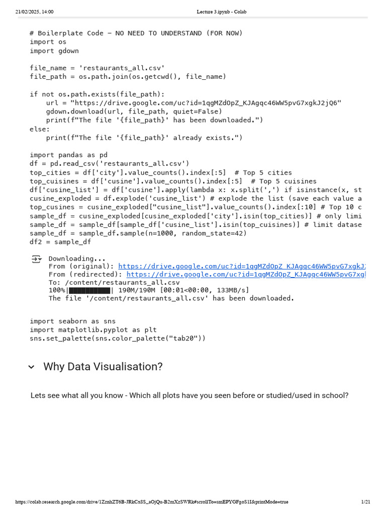 PANDAS_LEC_2 | PDF | Computing | Computer Data PANDAS_LEC_2 | PDF | Computing | Computer Data