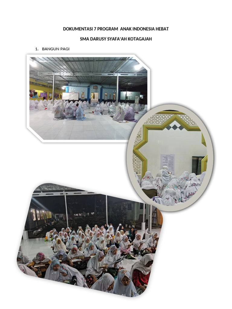 7 Program Anak Indonesia Hebat | PDF