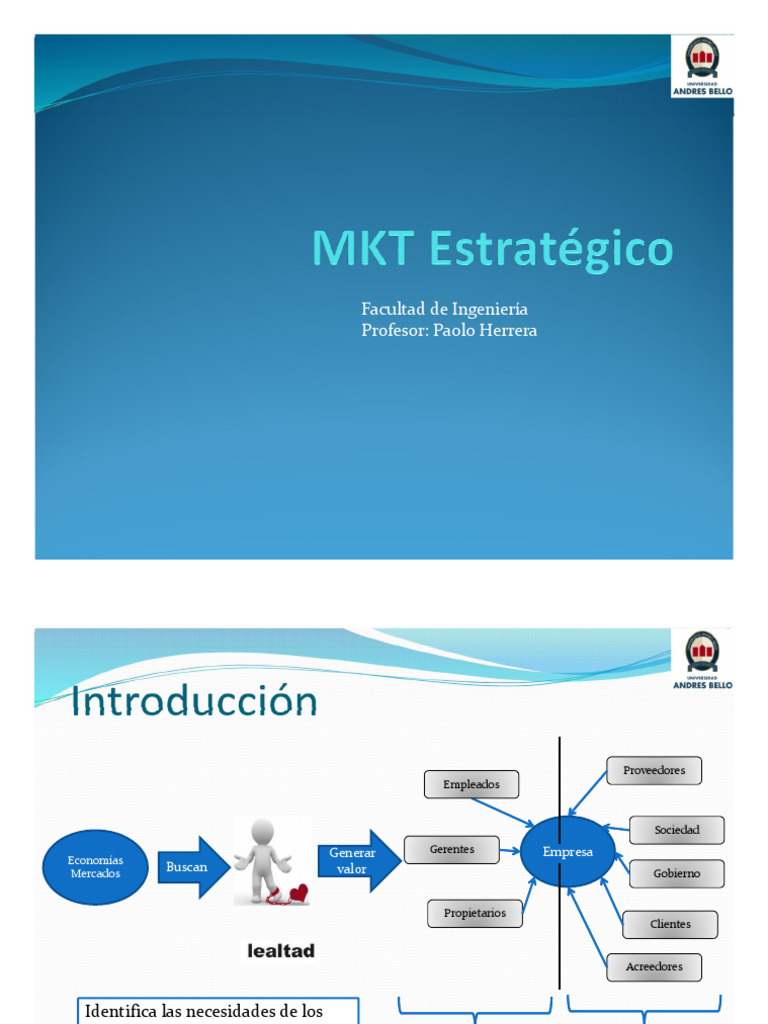 Clases P-MKT 3 | PDF | Producto (Negocio) | Segmentación de mercado