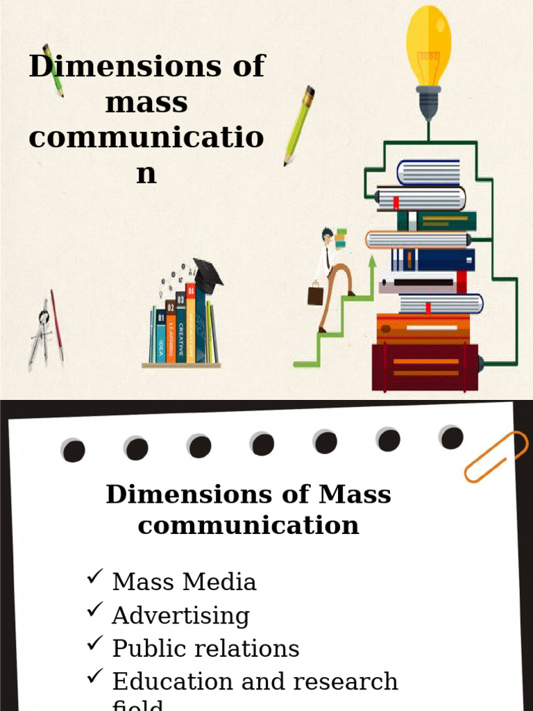 Dimensions of Mass Communication | PDF