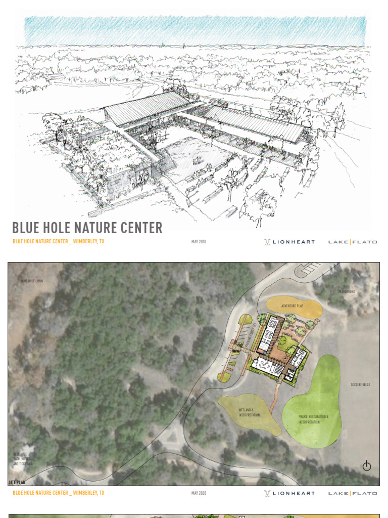 Blue Hole Nature Center Site Plan | PDF | Architectural Elements