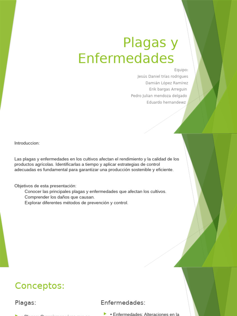 Control de Plagas y Enfermedades Agrícolas | PDF | Plaga (organismo ...