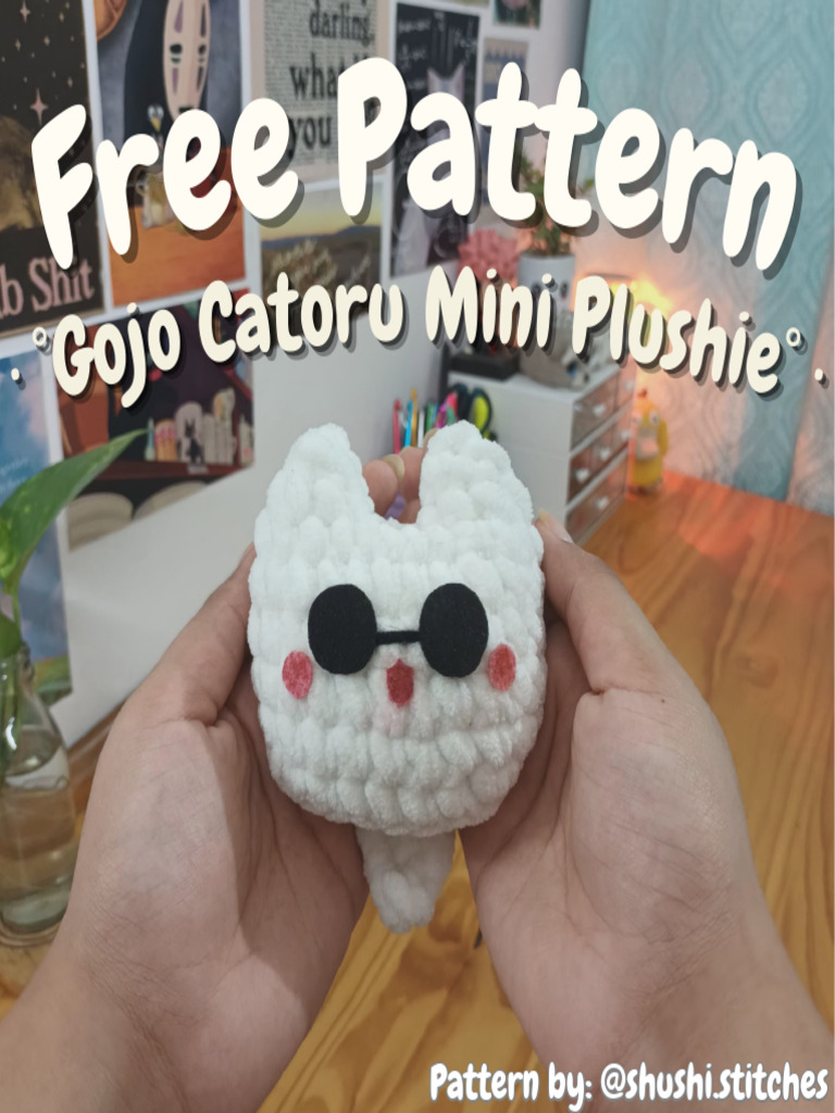 Gojo Catoru Crochet Pattern PDF | PDF | Crochet | Folk Art