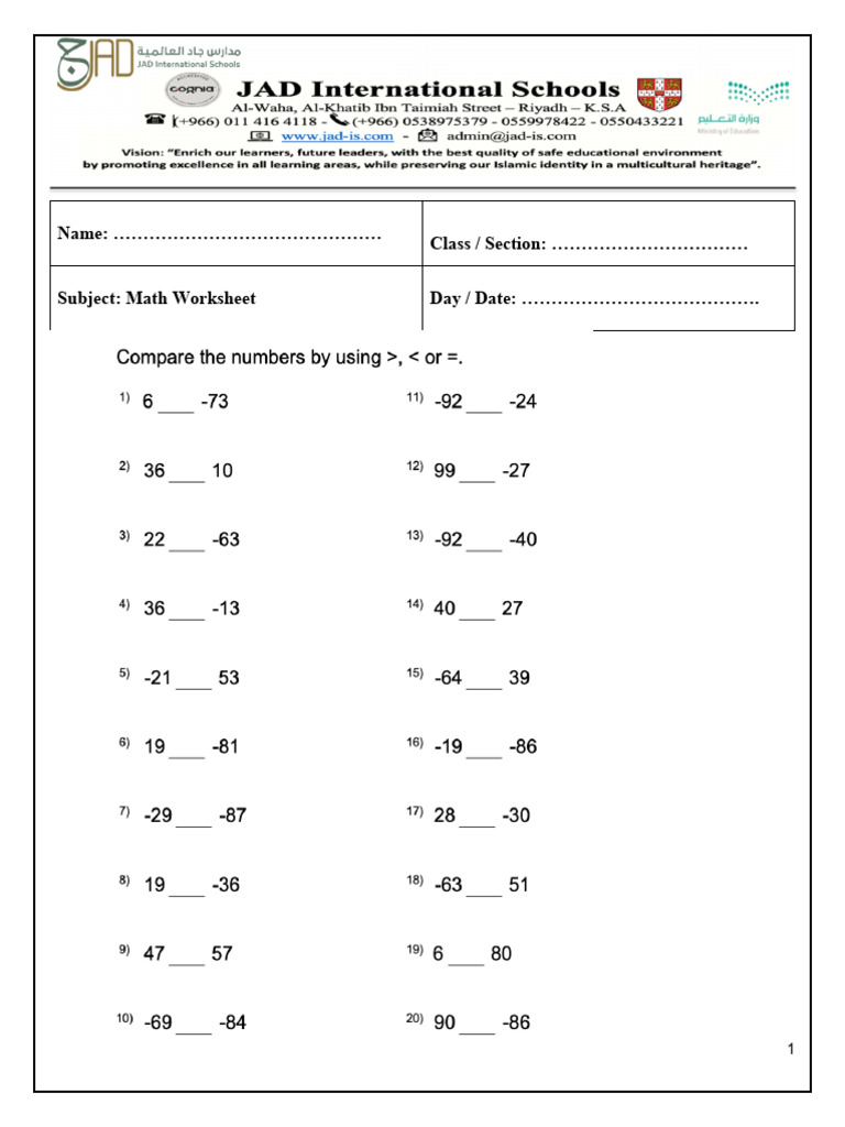 Gr3 Week13 Worksheet | PDF