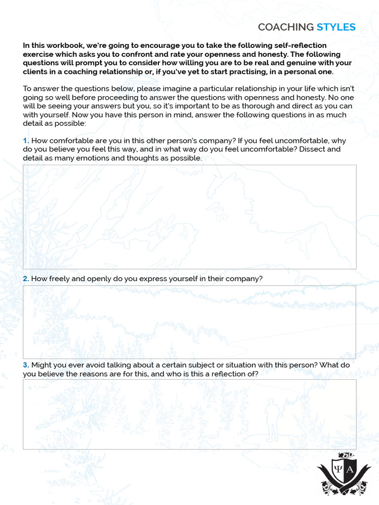 Coaching+Styles | PDF | Psychology | Psychological Concepts