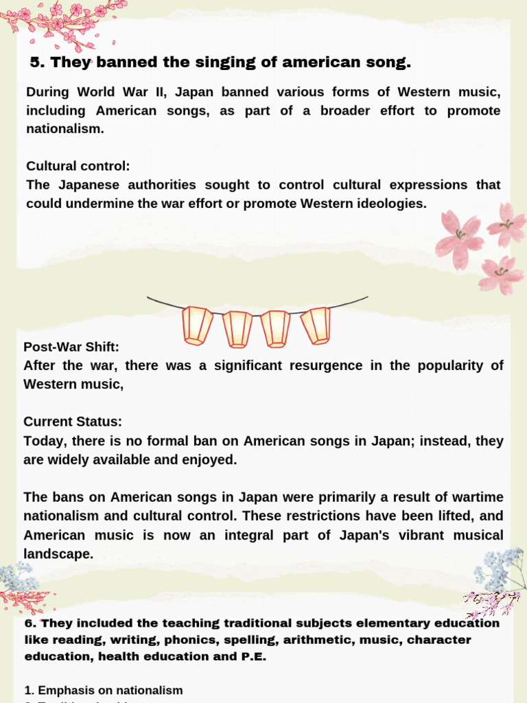 They Banned the Singing of American Song During World War II, Japan ...