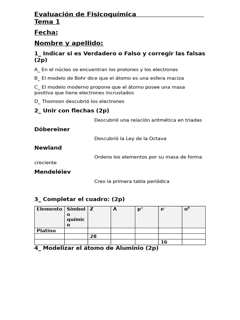 Evaluacion Tabla Periodica Pdf 0463
