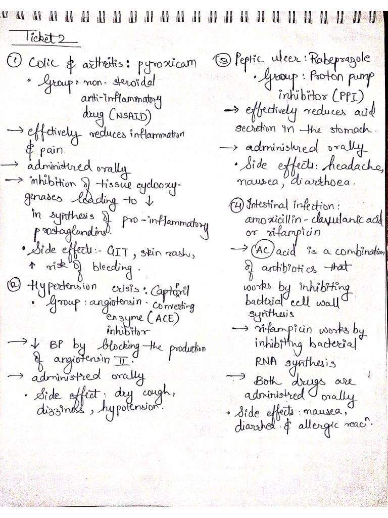 Pharma Final Tickets | PDF