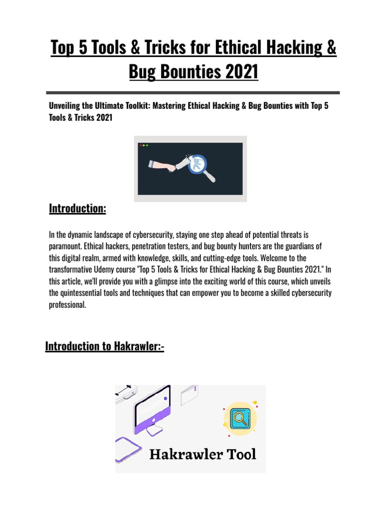Introduction of Hakrawler - Uncover Concealed Files and Directories On Web Servers | PDF ...