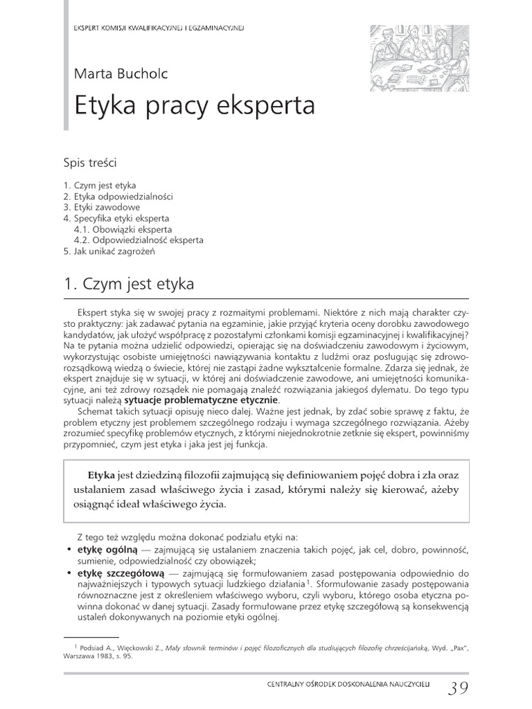 Czy M Jest Etyka | PDF