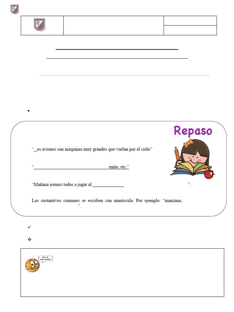 GUIA REPASO 3B MAYUSCULAS MINUSCULAS MB-NV | PDF | Caso de carta