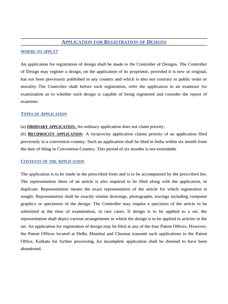 6a. Design Registeration | PDF | Copyright Infringement | Copyright