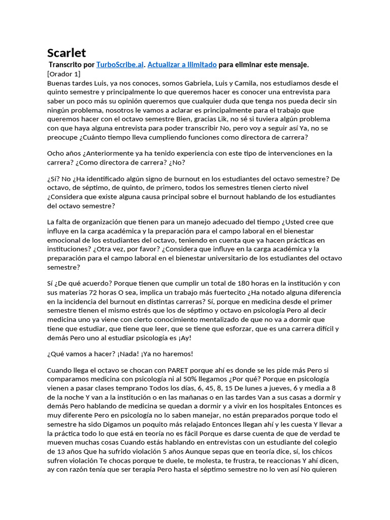 Scarlet | PDF | Sicología