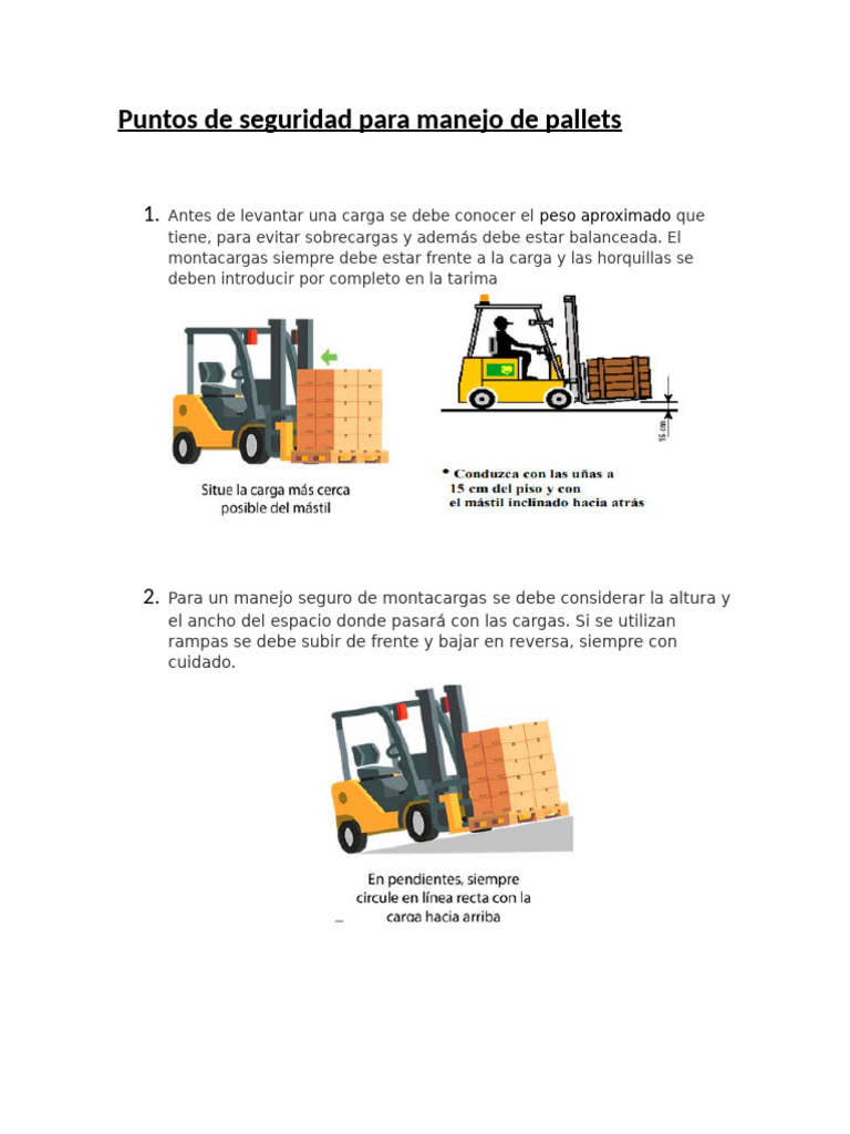 Pallets & Forklift Safety Guide | PDF