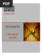 What Is RACF and What Does It Do | PDF | User (Computing) | Software ...