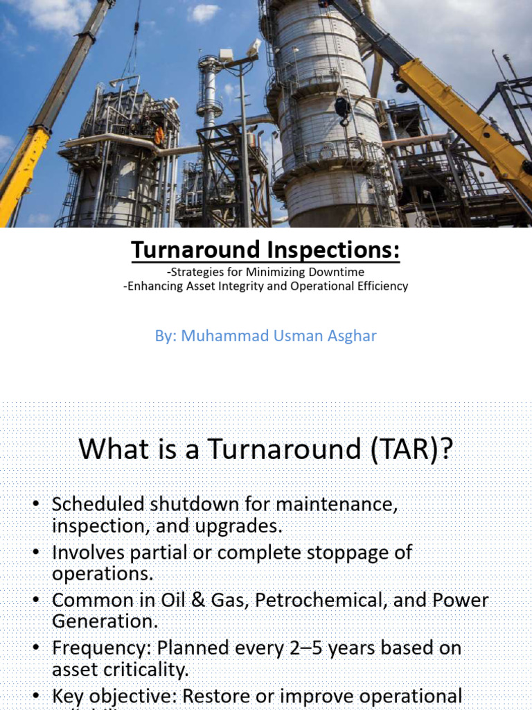 Turnaround Inspections Strategies | PDF | Nondestructive Testing ...