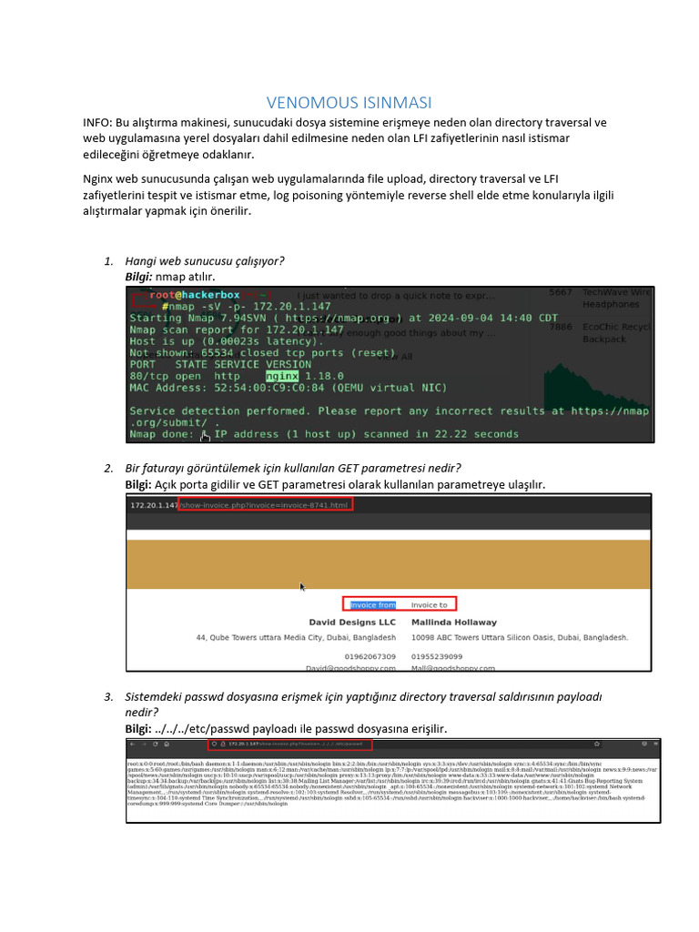 Venomous Warm Up Solutions Ügv | PDF