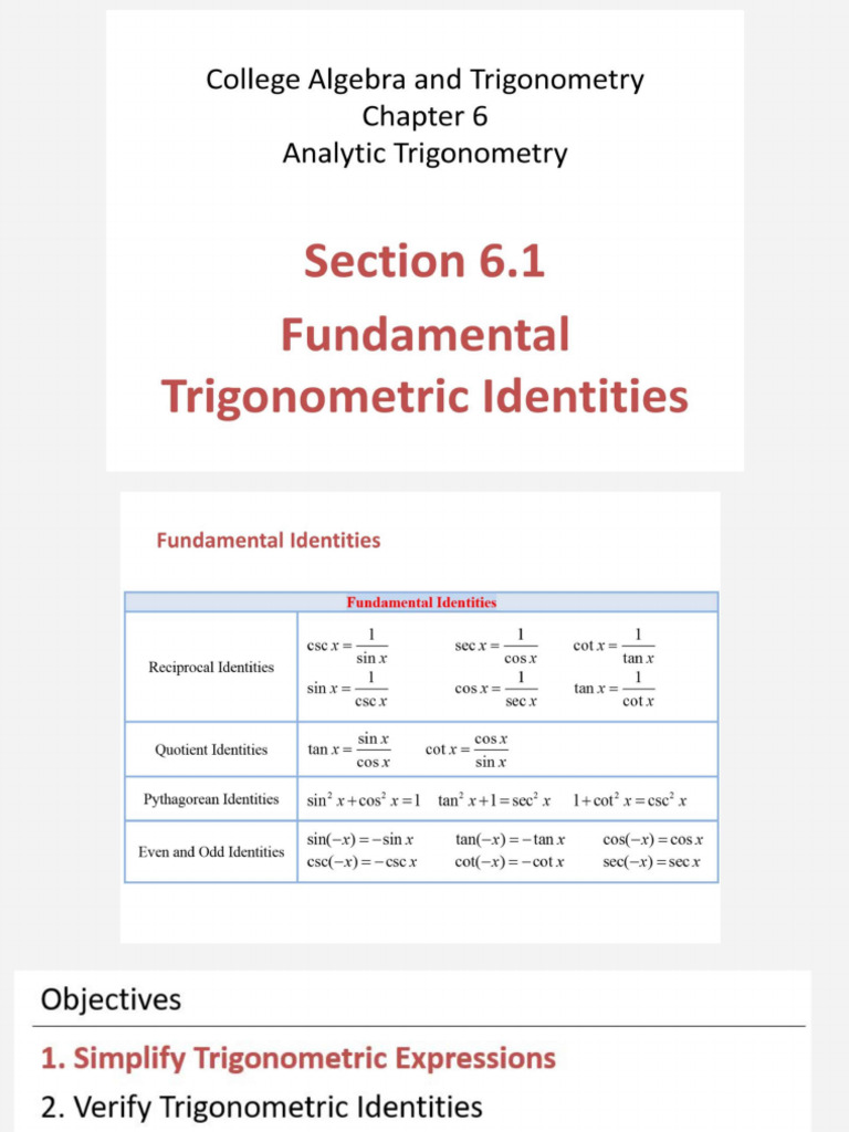 ? Lesson 6.1 Presentation With Answers | PDF