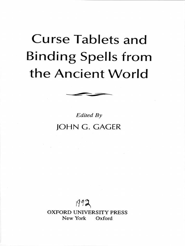 Gager - Protective Amulets | PDF