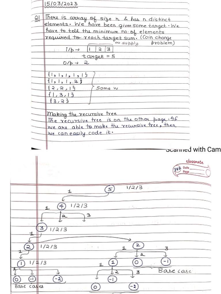 Recursion ClassIV Notes 15th March 2023 | PDF
