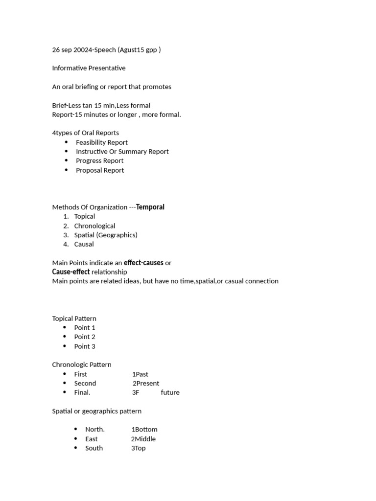 26 Sep 20024speech Class | PDF