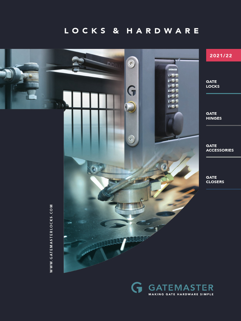 Gatemaster Gate Hardware Overview | PDF | Screw
