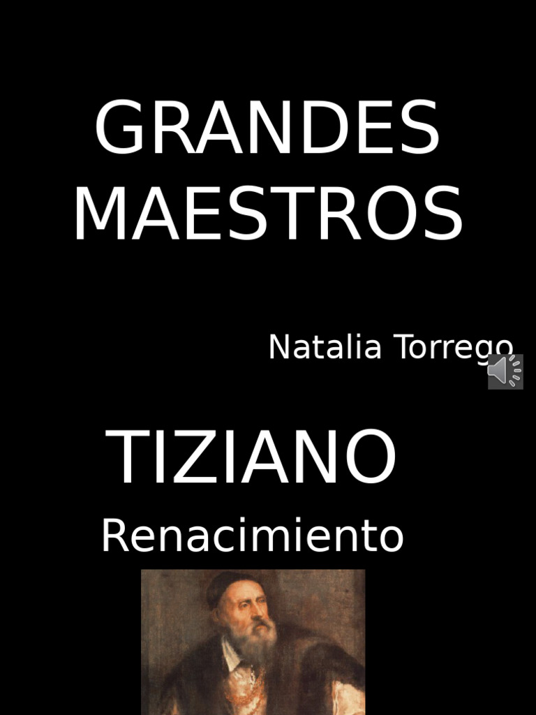 Tiziano: Maestro del Renacimiento Veneciano | PDF | Pinturas | Las artes