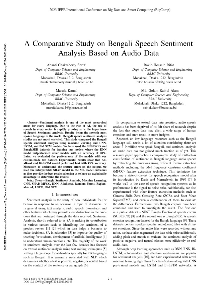 A_Comparative_Study_on_Bengali_Speech_Sentiment_Analysis_Based_on_Audio_Data | PDF | Deep ...